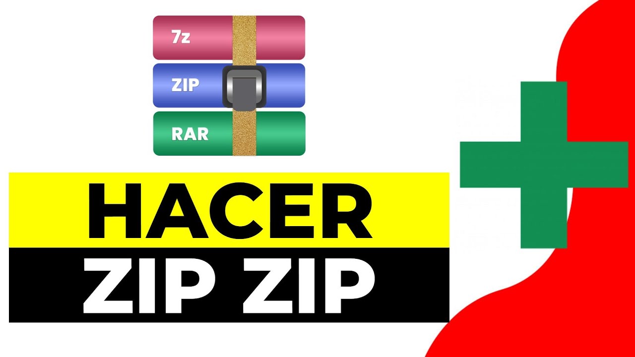 Cómo Hacer un Archivo ZIP | Como Comprimir un Archivo en Formato Zip ...