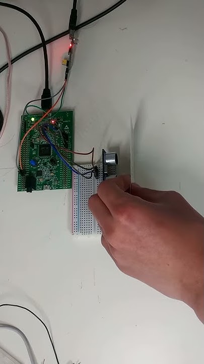 stm32f4 HC-SR04 - YouTube