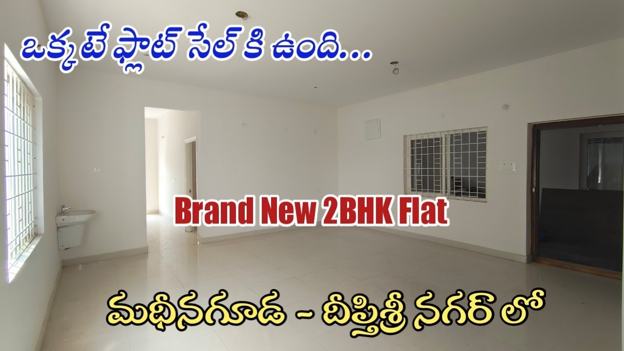 Brand New 2BHK Flat For sale in Miyapur Madinaguda Near Croma, Deepthi ...