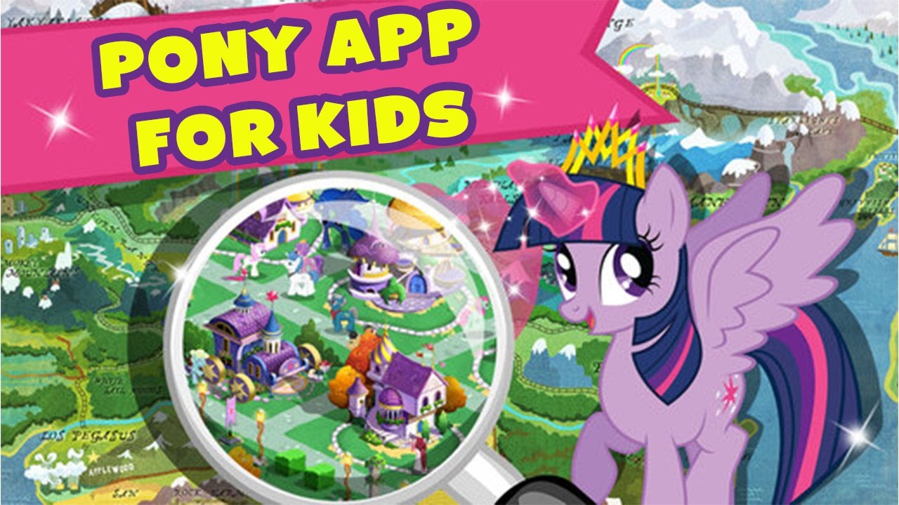 My Little Pony Iphone app Saddle up for adventure with Twilight Sparkle ...