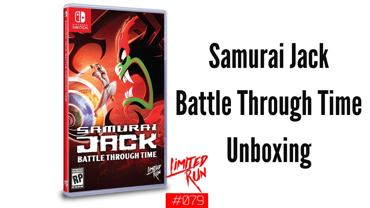 Samurai Jack: Battle Through Time for Nintendo Switch Unboxing - YouTube