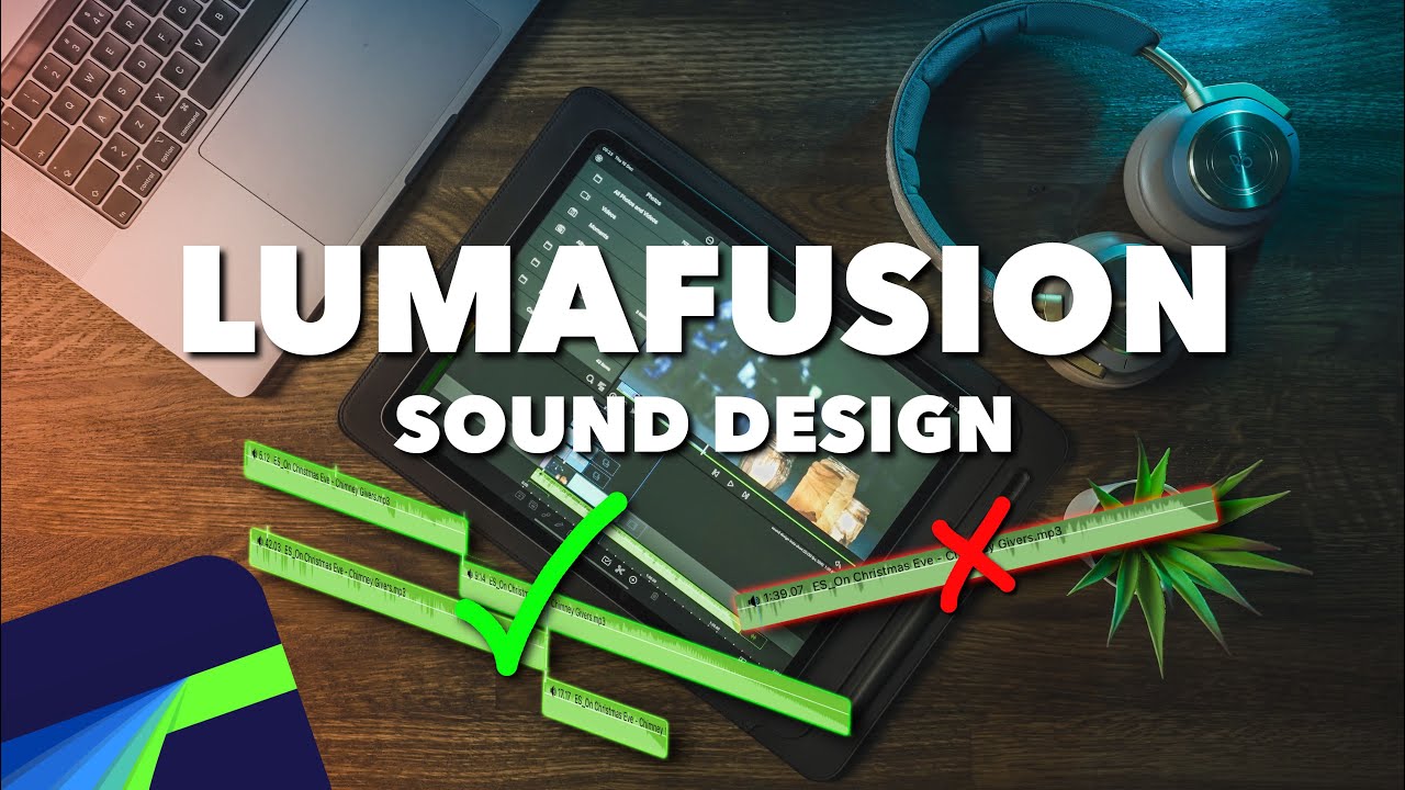 EASY Sound Design for Better Videos in LUMAFUSION (Beginner Tutorial) - YouTube