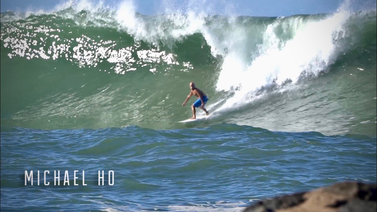 Michael Ho Surfs Ben Aipa Swell | Legend Honors Legend - YouTube