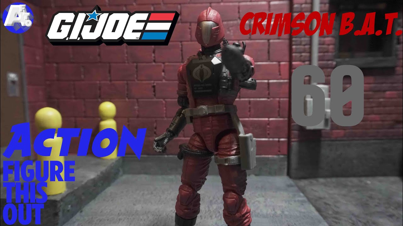 Crimson B.A.T. #60 Review | Hasbro GI Joe Classified Series | Action ...