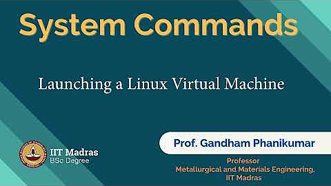 System Commands Playlist IITM BS - YouTube