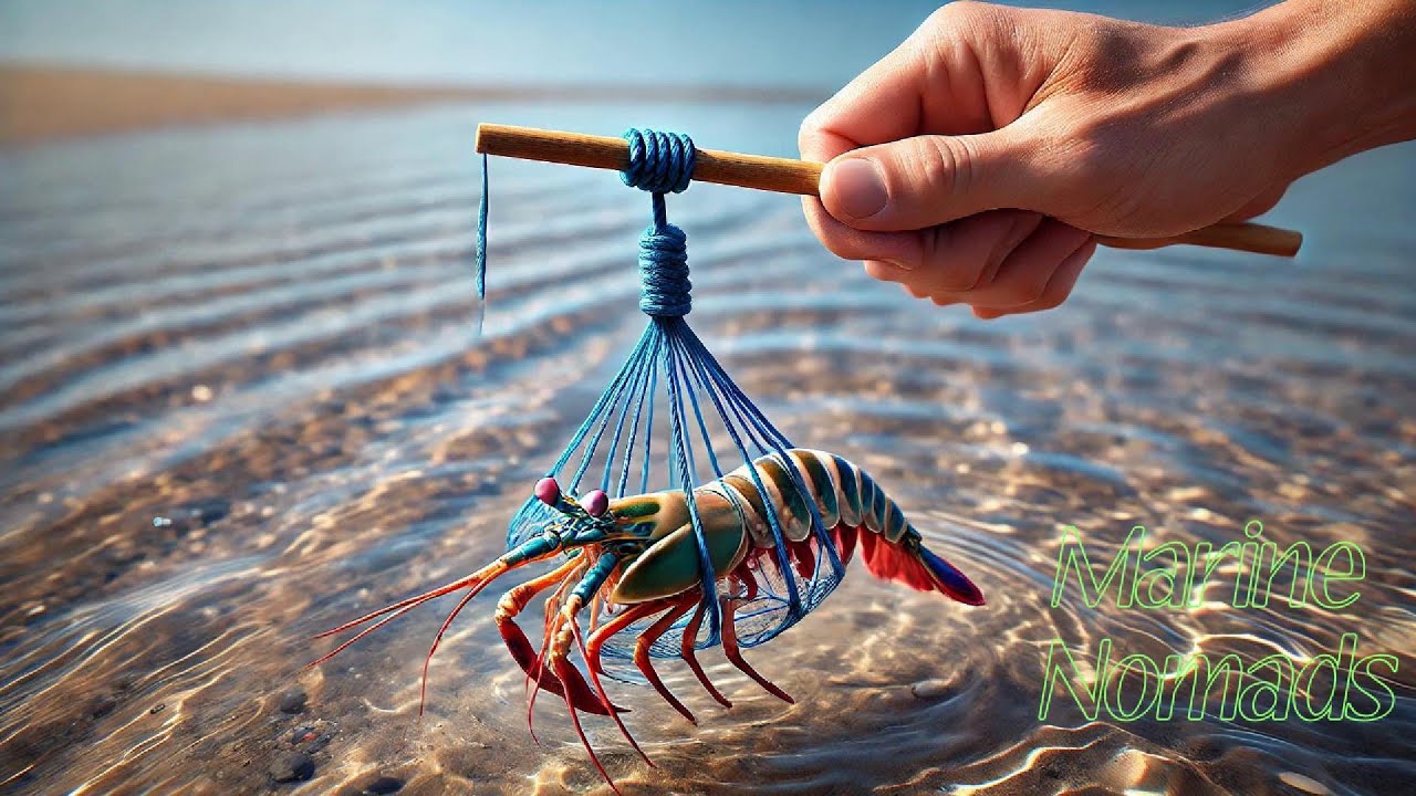 Easy DIY Mantis Shrimp Trap | Traditional Coastal Fishing Skills - YouTube