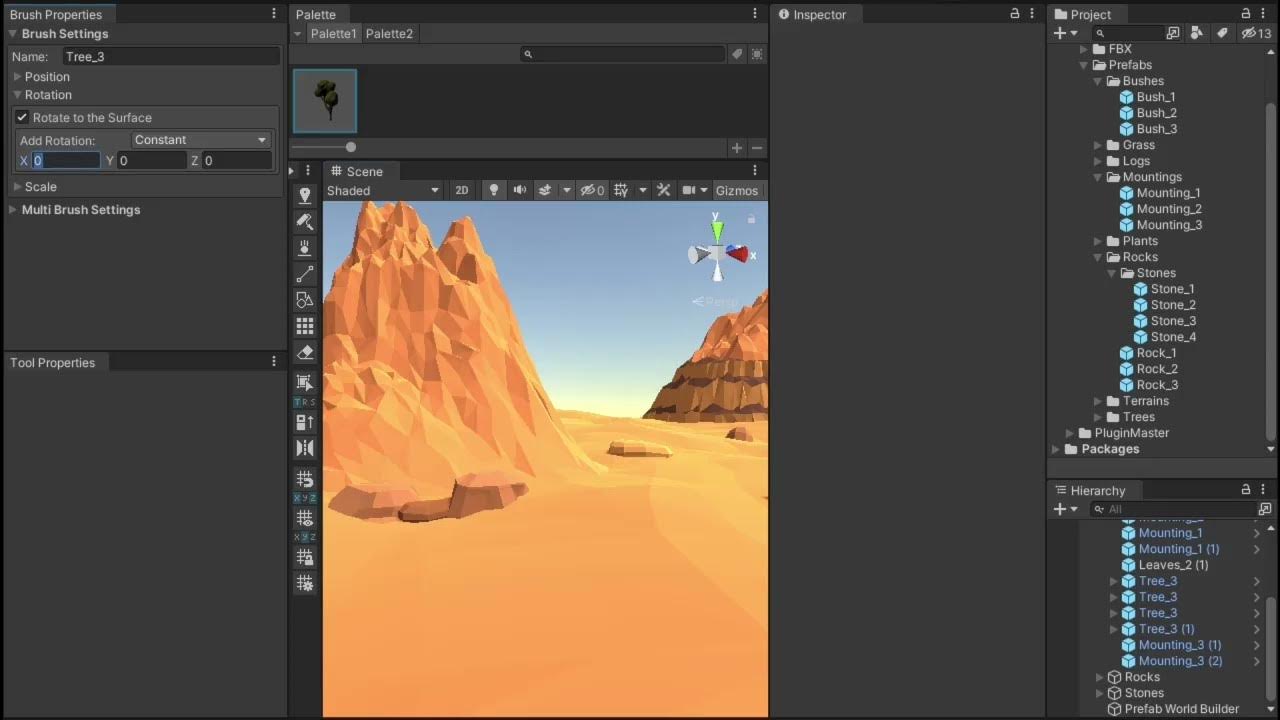 Prefab World Builder - Brush Settings - YouTube