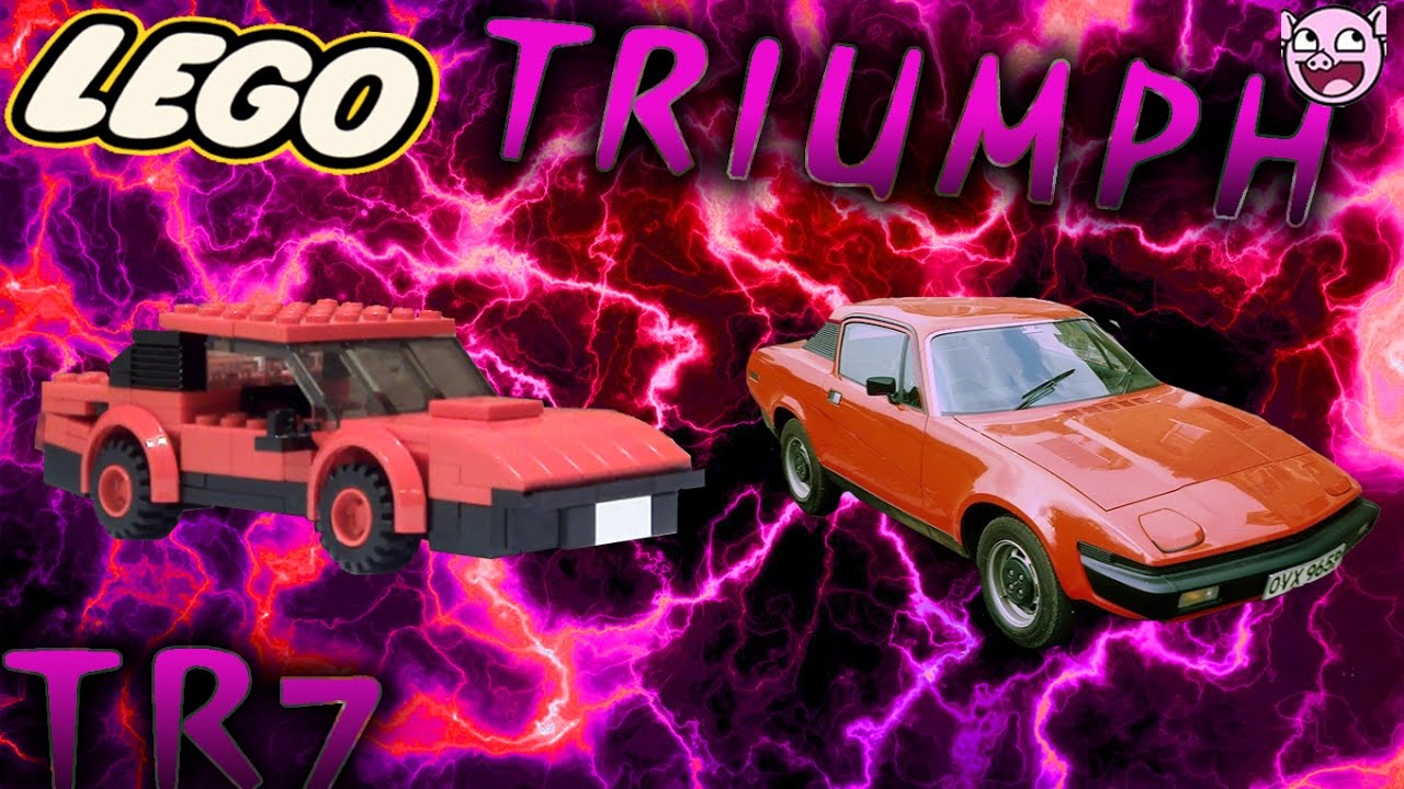 Lego Detailed Showcase - 1975 Triumph TR7 Grinnall (MOC) - YouTube
