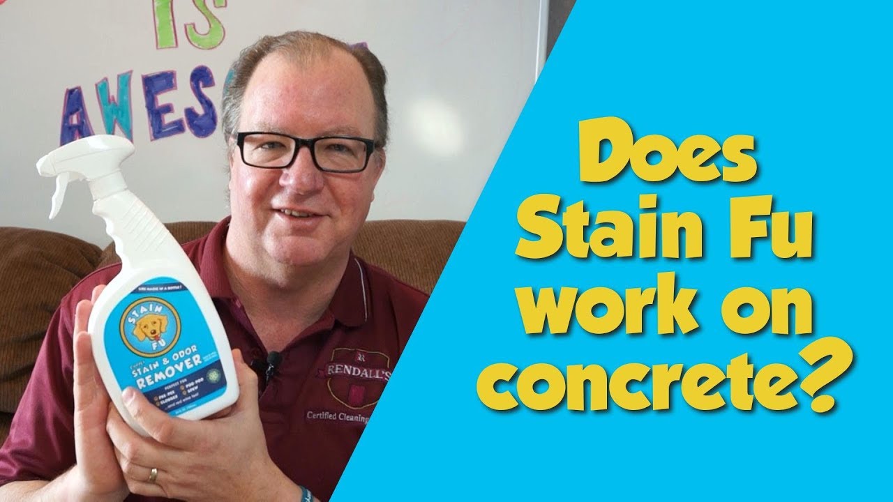 Does Stain Fu work on concrete? | STAIN FU - YouTube