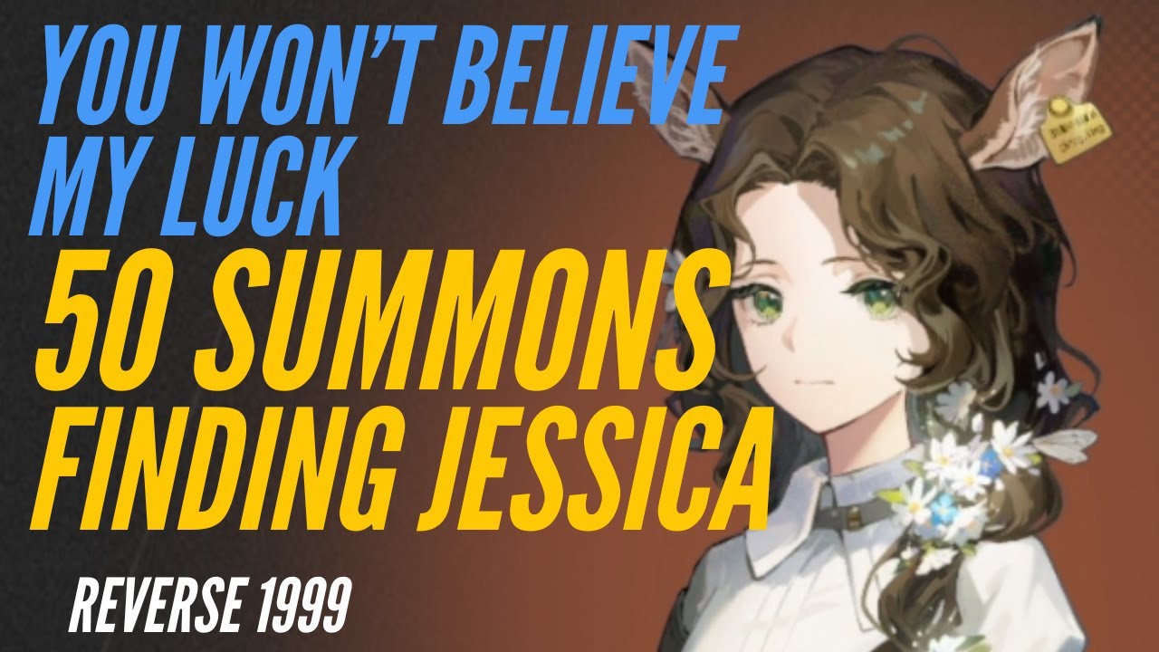 You won't believe my luck! 50 summons in Jessica banner in Reverse1999 ...