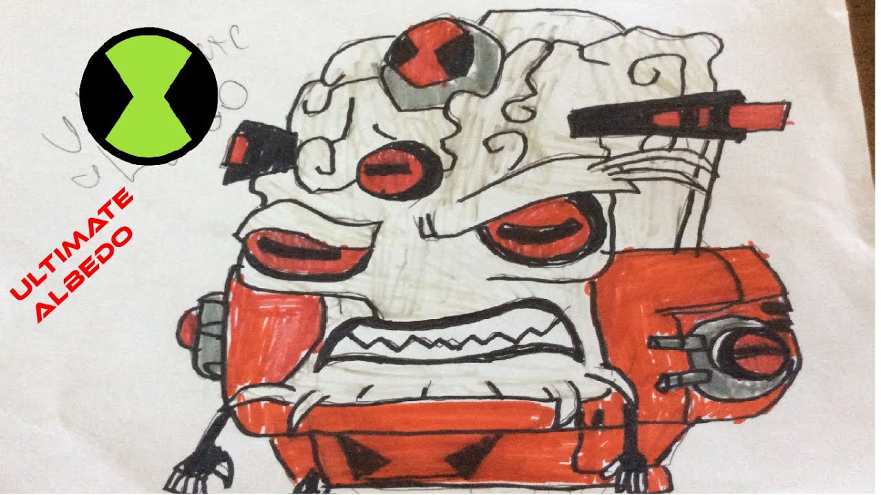 master designs how to draw ultimate albedo - YouTube