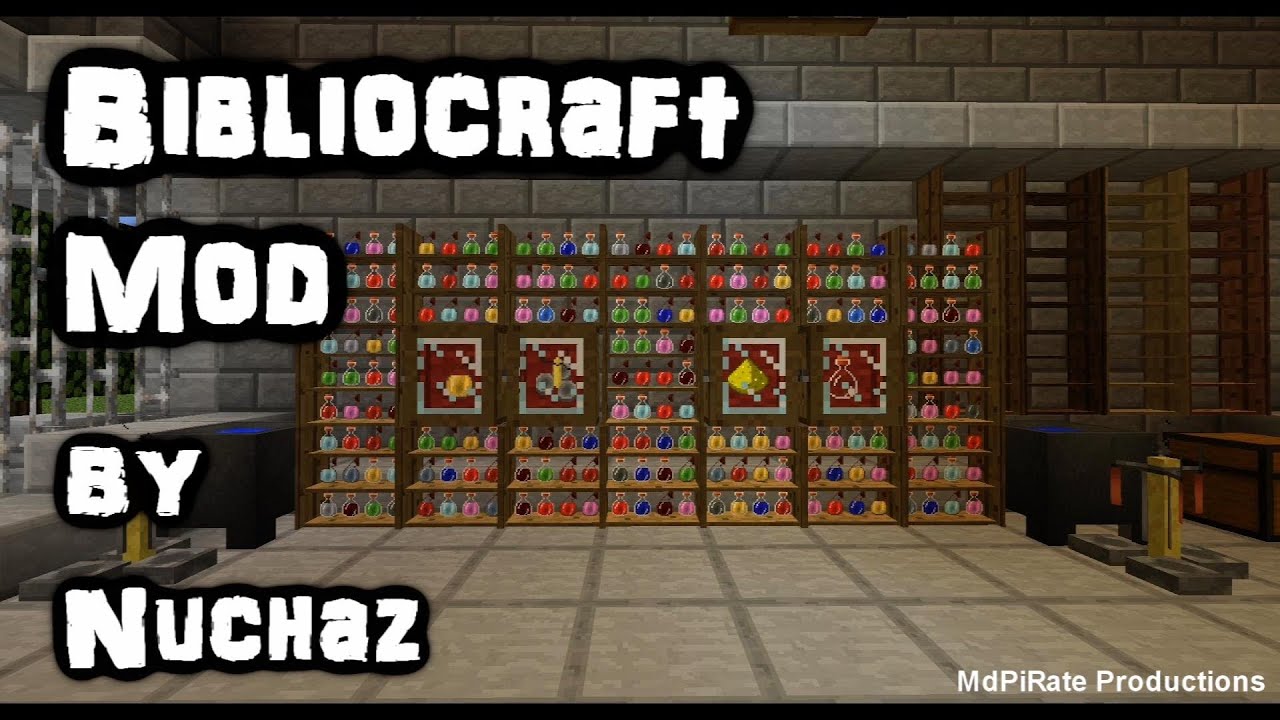 Minecraft Mod: BiblioCraft - YouTube