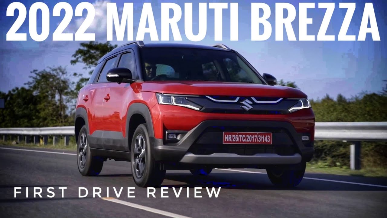 2022 Maruti Suzuki Brezza facelift: First Drive Review - YouTube