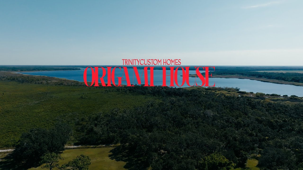 Trinity Custom Homes Myakka "Origami House" Walk Through - YouTube