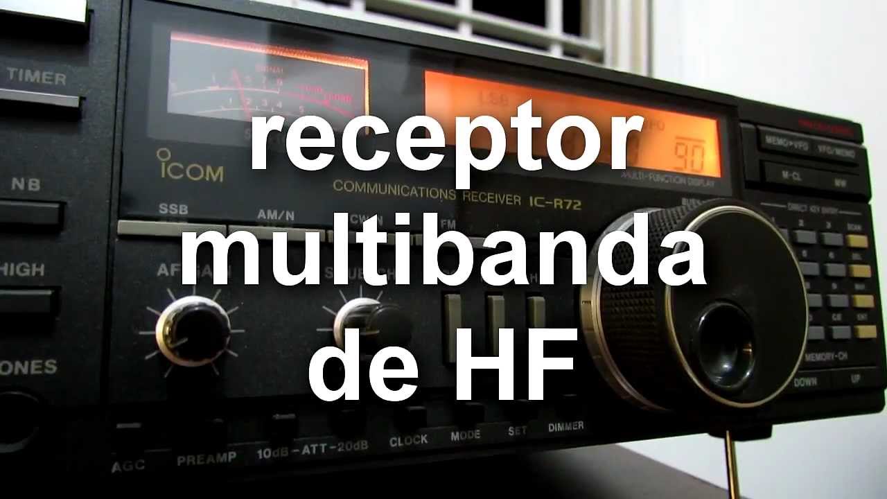 ICOM IC- R72 EN VENTA - YouTube
