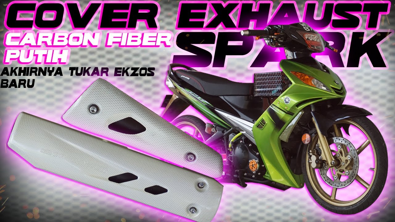 Cover Ekzos Carbon Fiber Putih LC135 V1 - YouTube