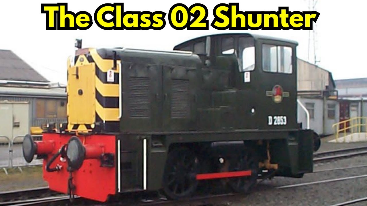 The Class 02 Shunter - So Small — and So Tough #class02 #railway #shunter #fyp #british # ...