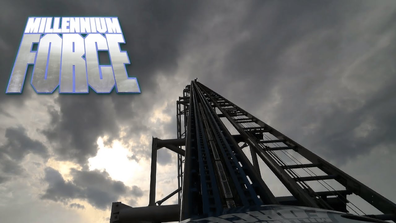 Millennium Force POV - YouTube
