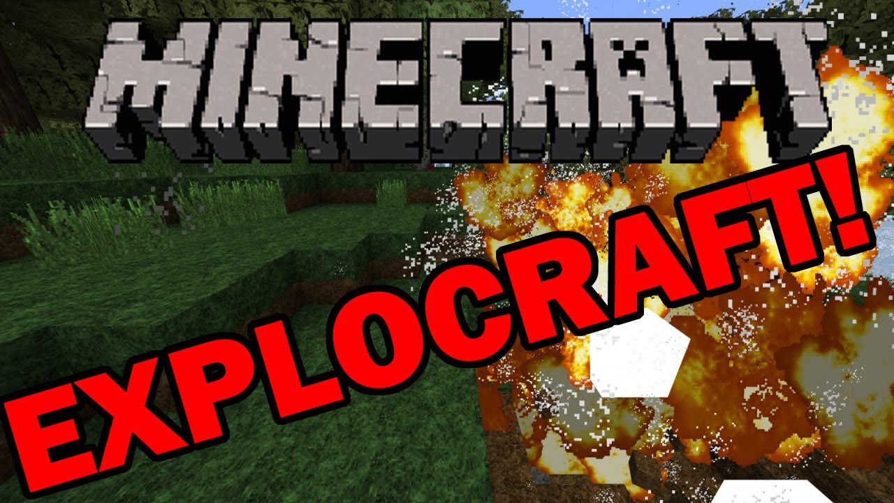 Minecraft Explocraft Mod Review (HD Explosions!) - YouTube