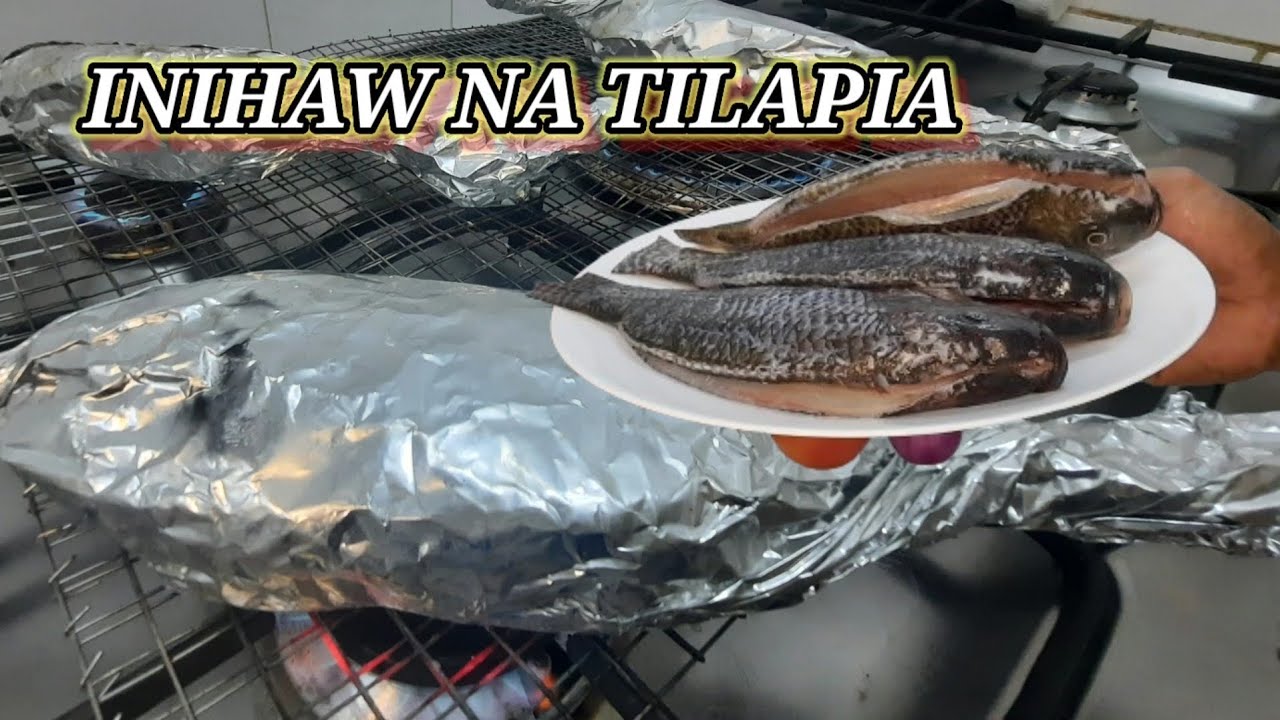 INIHAW NA TILAPIA|SA KALAN DE GASUL|DISKARTENG PINOY - YouTube