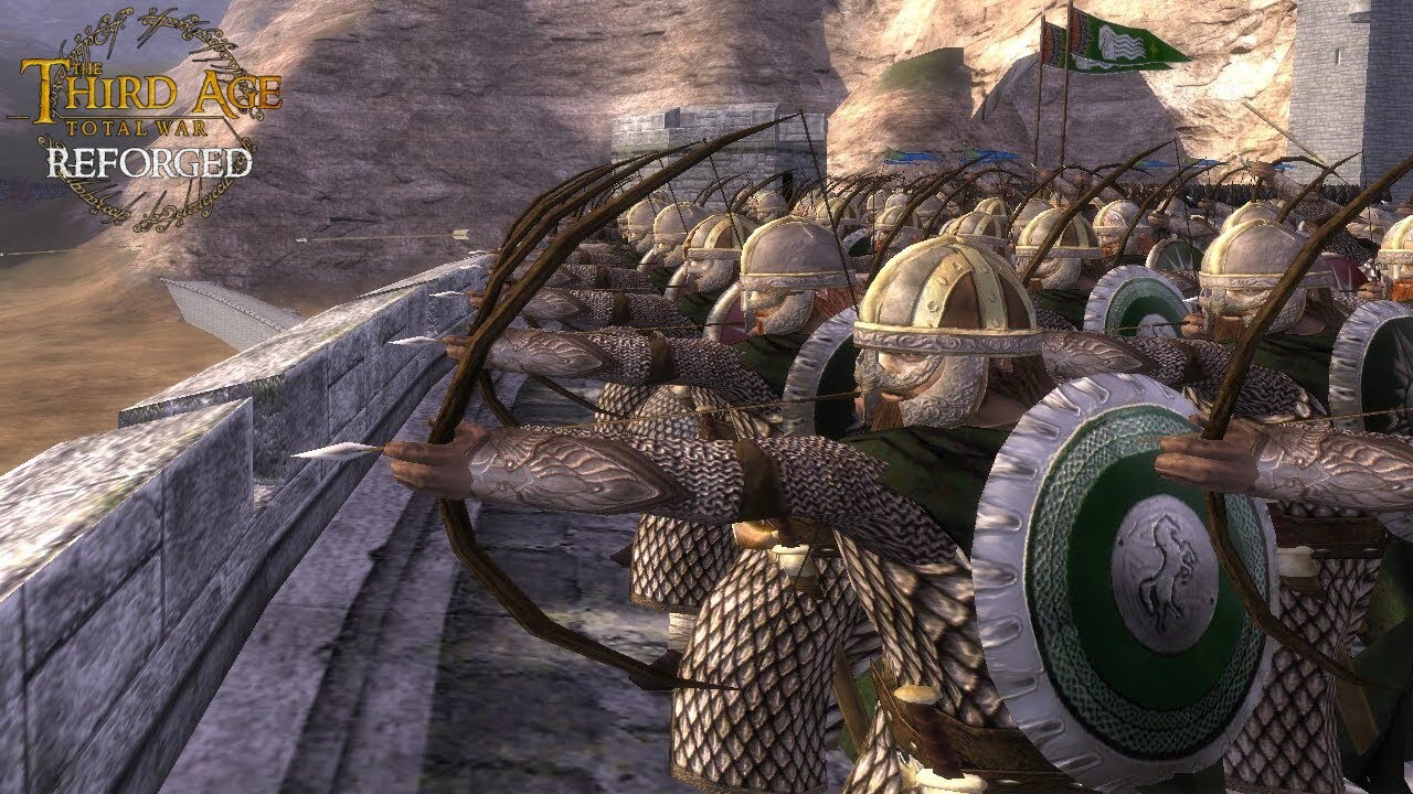 HELMS DEEP, THE HORN OF HELM HAMMERHAND (Siege Battle) - Third Age ...