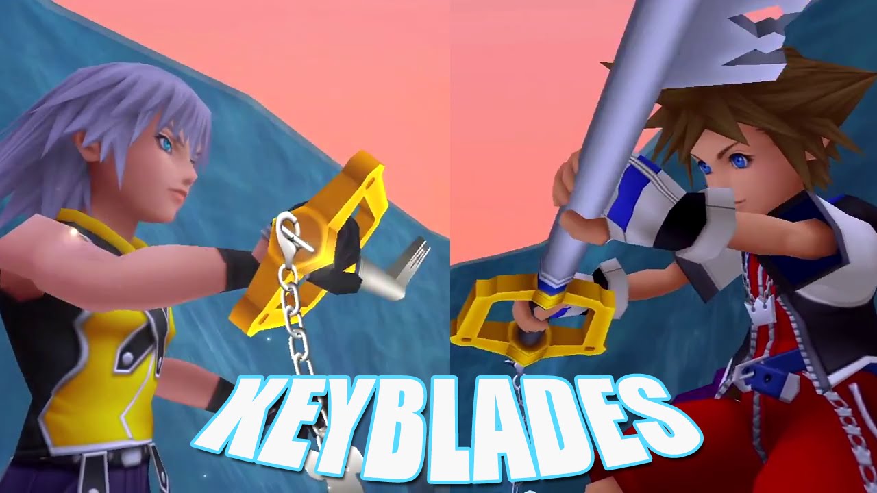 Why do Riku and Sora's keyblade Look Different? - YouTube
