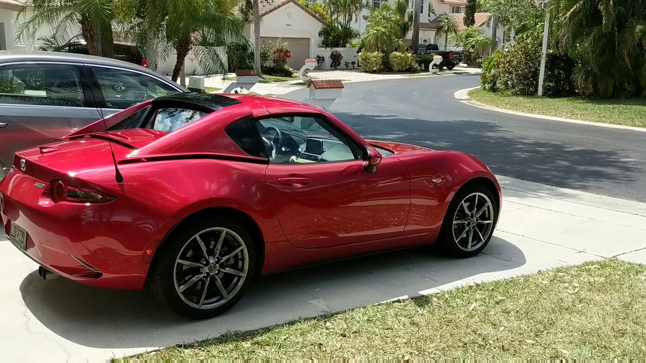 Mazda MX-5 Targa Top open close - YouTube