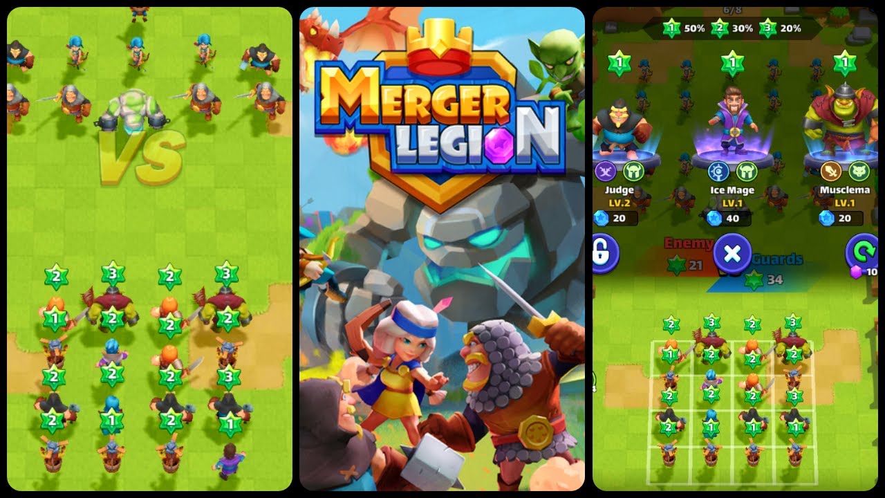 Merger Legion (Early Access) (Gameplay Android) - YouTube