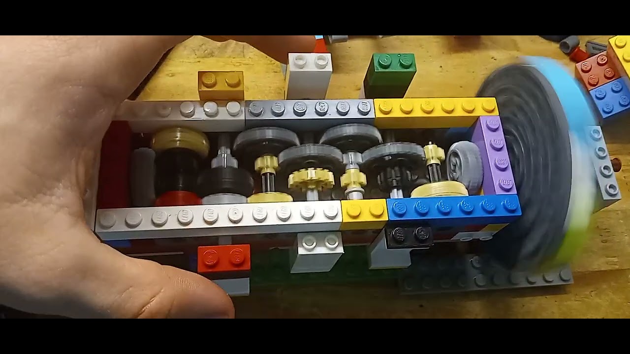 Shifting my 8 speed manual Lego transmission# - YouTube
