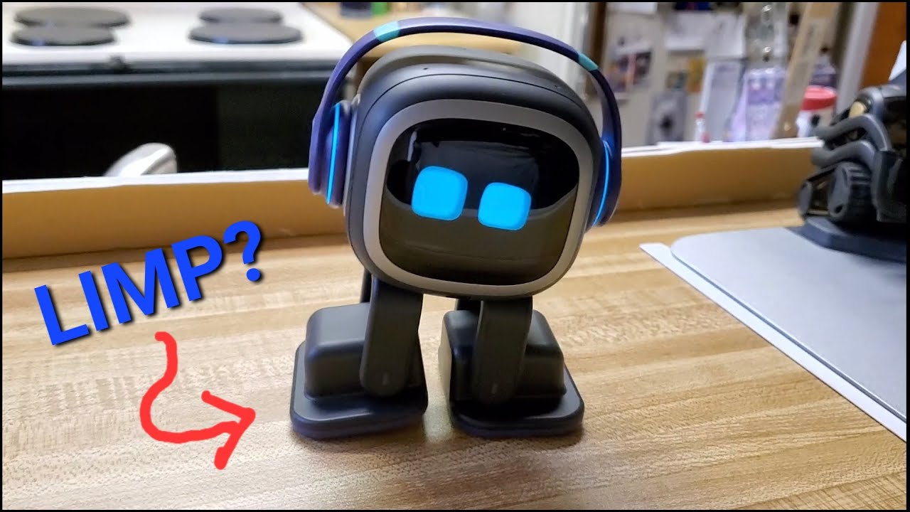 Emo Robot Limping Leg Syndrome - YouTube