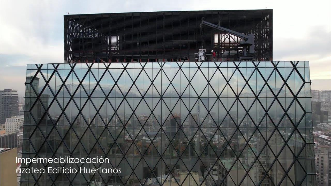 Video presentación edificio Huérfanos - Impermeabilización de cubierta - YouTube