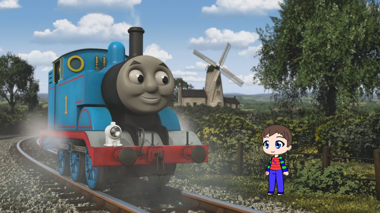 Adam meets Thomas the Tank Engine - YouTube