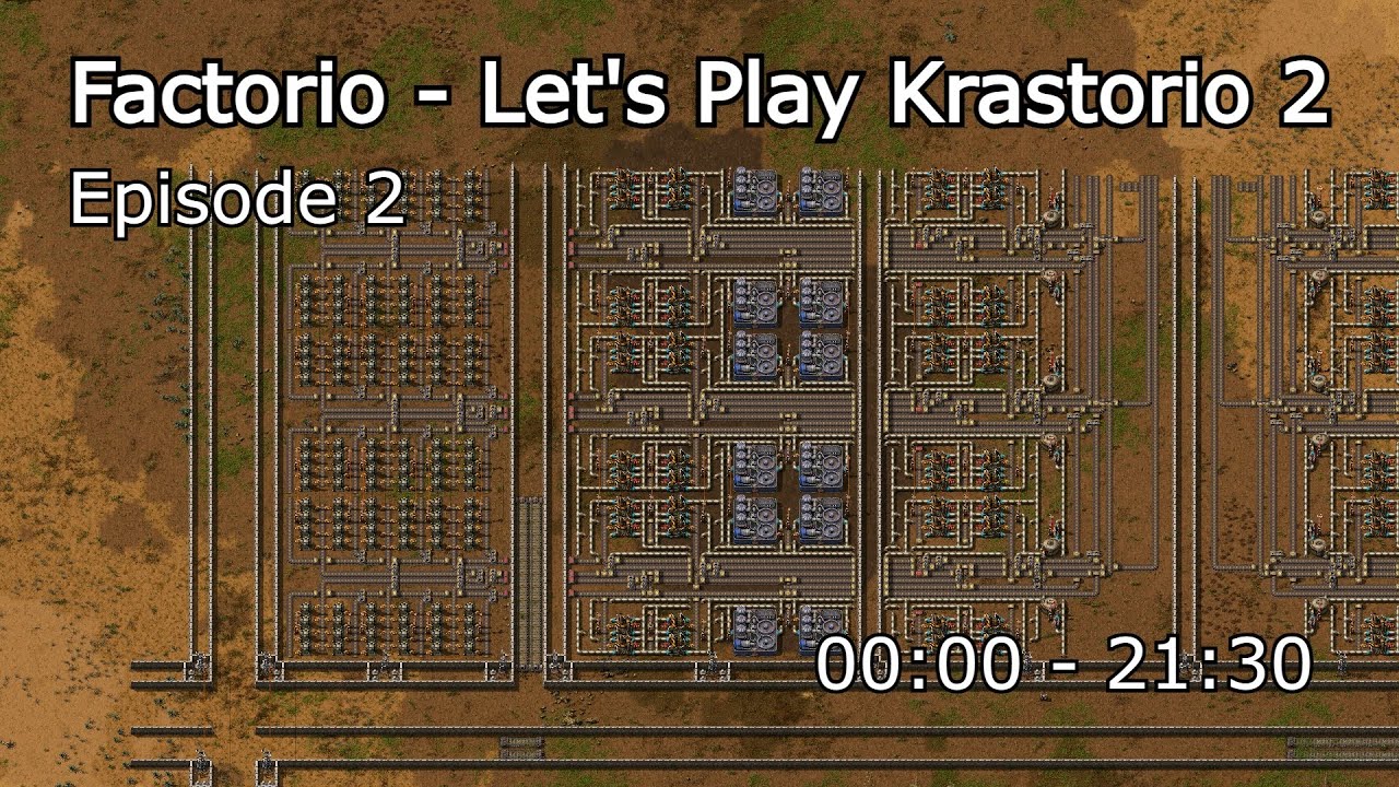 Factorio - Let's Play Krastorio Episode 2 - YouTube