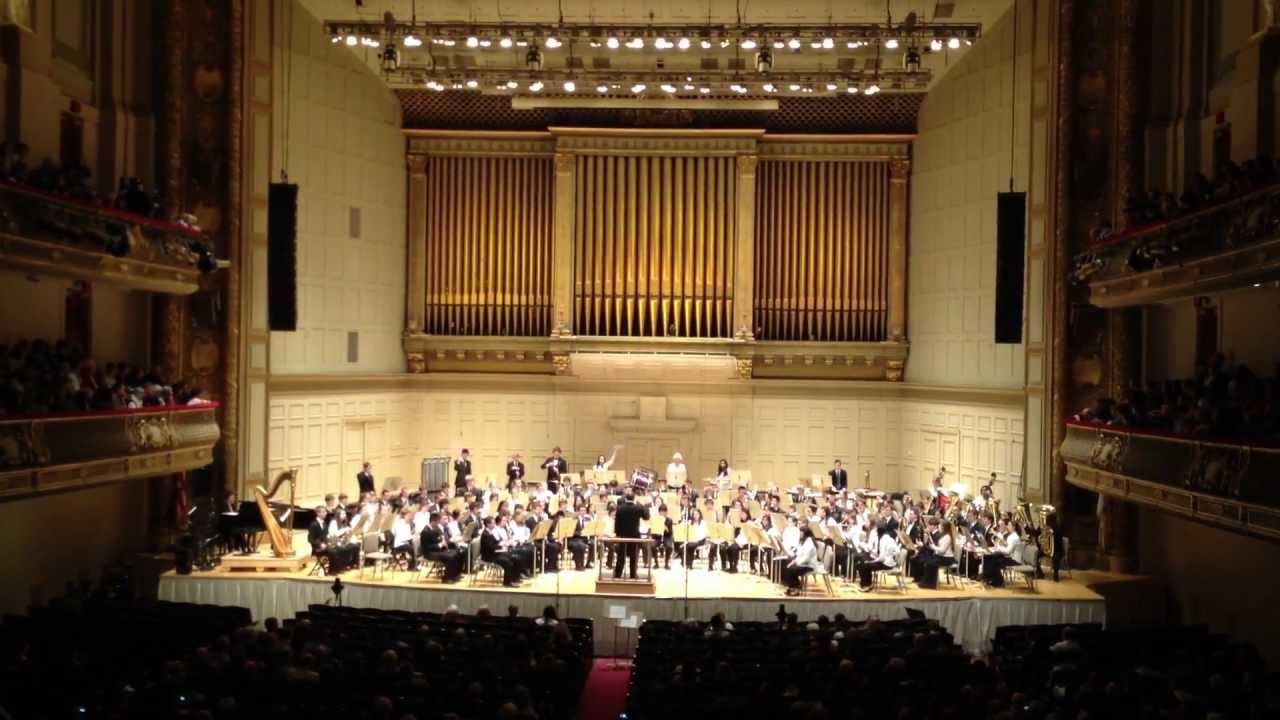 2012 MMEA All State Concert Band plays "Angels in the Architecture ...