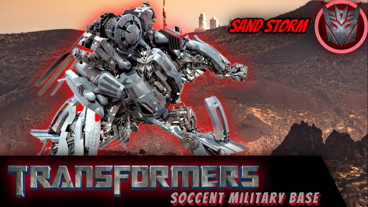 Transformers: The Game | Decepticons (Soccent Military Base) | Sand ...