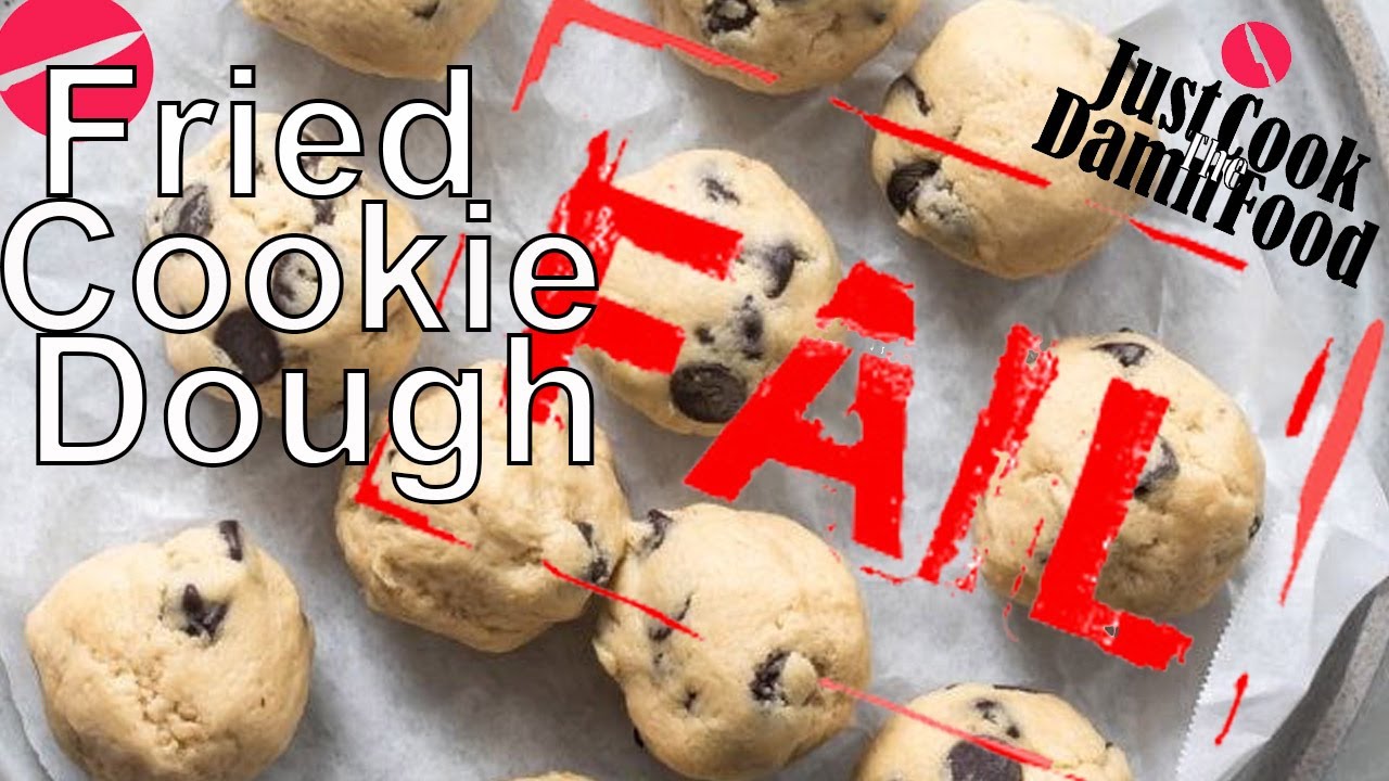 Fried Cookie Dough Fail #fail #cookiedough #oopsie - YouTube