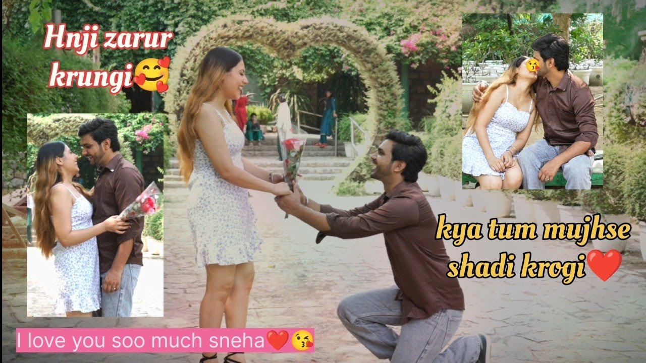 Will You Marry Me ️ || आज स्नेहा ने अपने दिल की बात बोल दी 🥰 ...