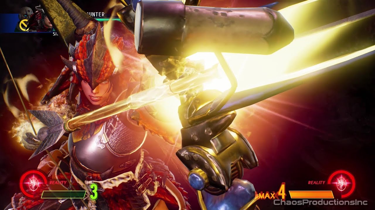 Marvel vs Capcom Infinite - All Monster Hunter Hyper Combos - YouTube