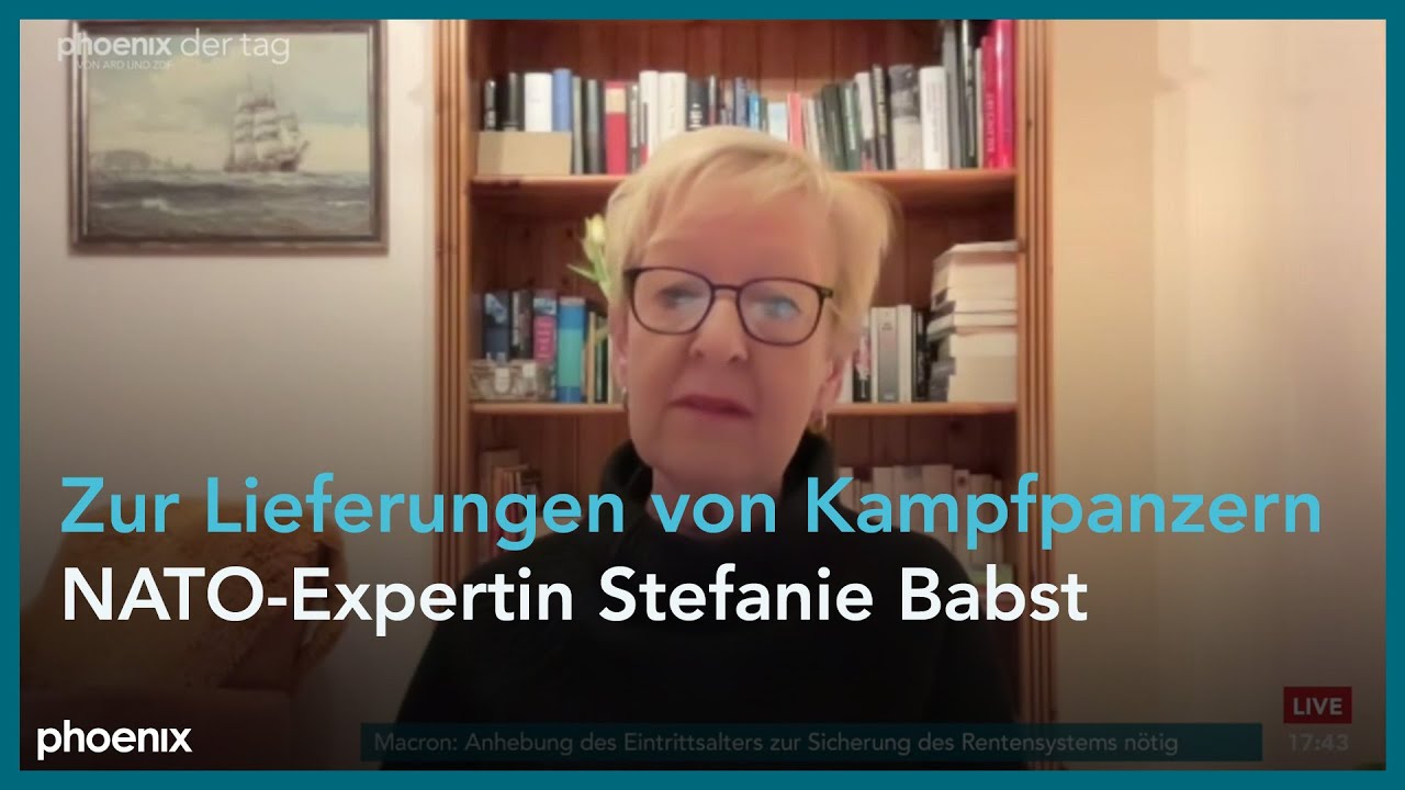 NATO-Expertin Stefanie Babst zur Lieferungen von Kampfpanzern in die ...