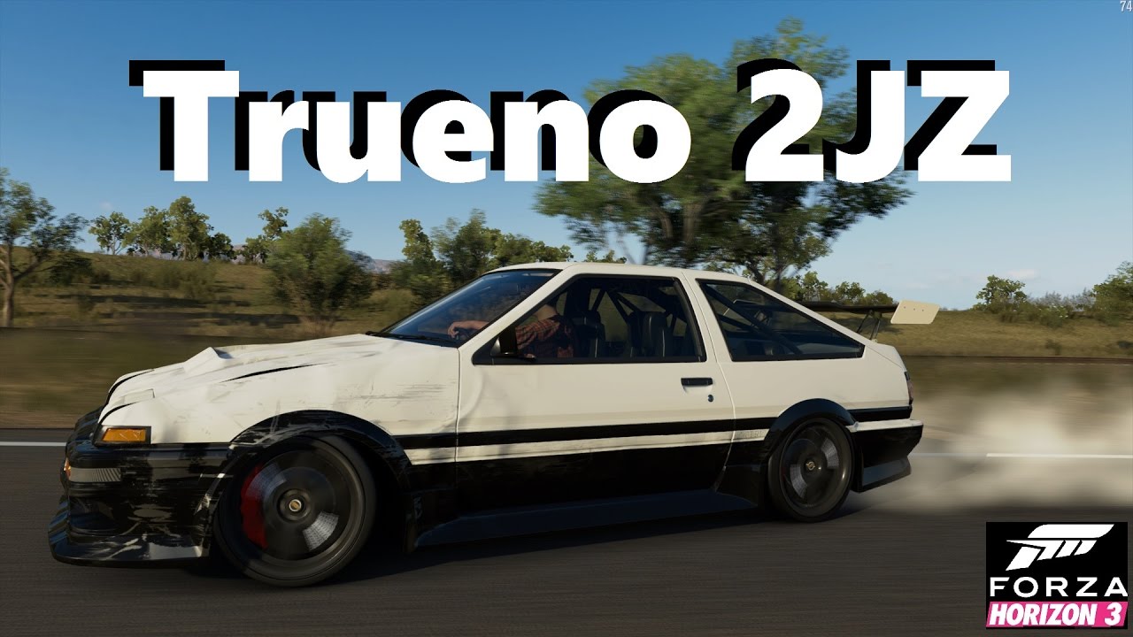 Toyota Trueno AE96 2JZ drifter - YouTube