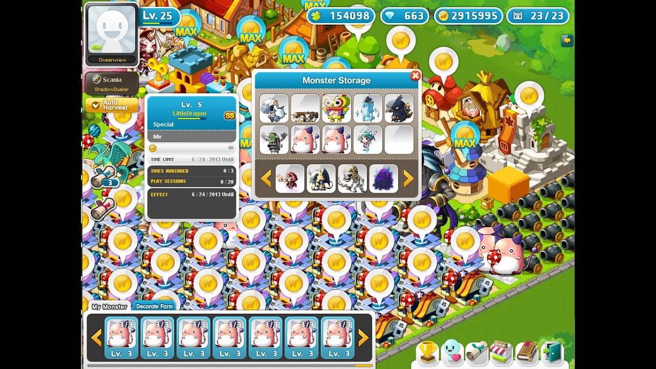 [Maplestory] Monster Life Holy Pink Beanity! - YouTube