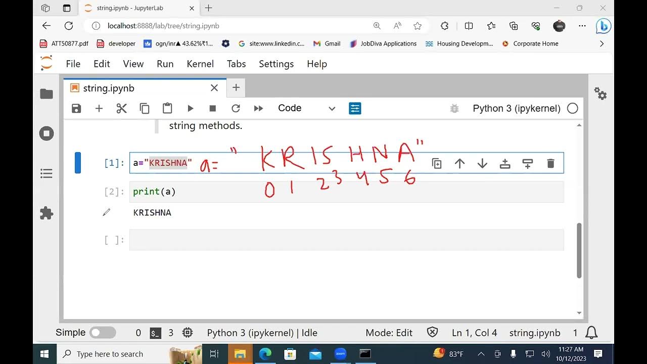 Python float datatype and string datatype introduction part 2 - YouTube