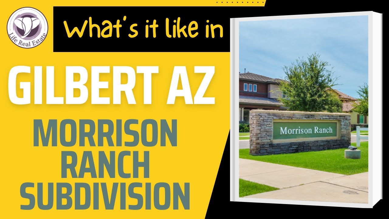 What's it like in Gilbert, Arizona? Morrison Ranch - YouTube