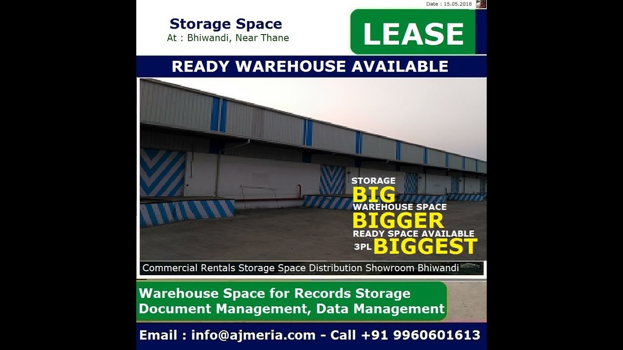 RCC Storage Space & Warehouse Godowns for Lease in Bhiwandi - YouTube