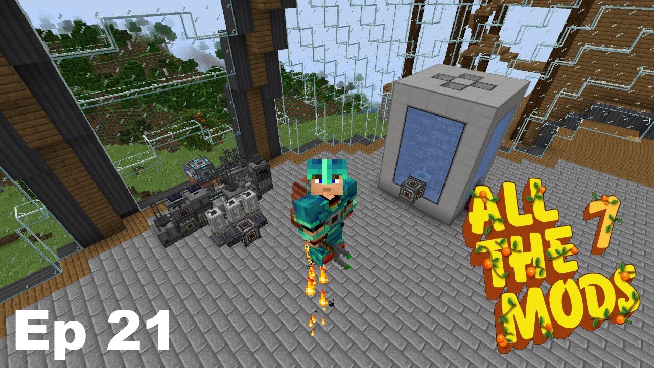 All the mods 7 - Season 2 - Ep 21 Mekanism Fission Reactor - YouTube