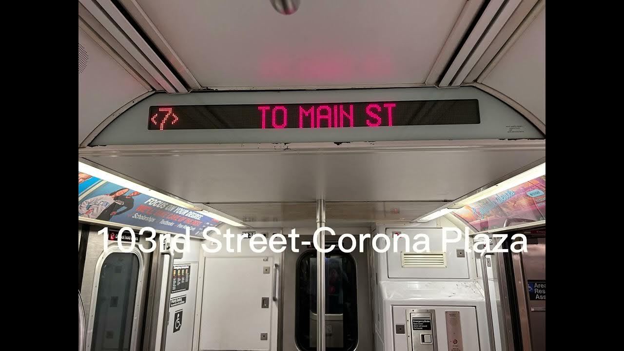 MTA Station Announcements: 7 Train service changes - YouTube