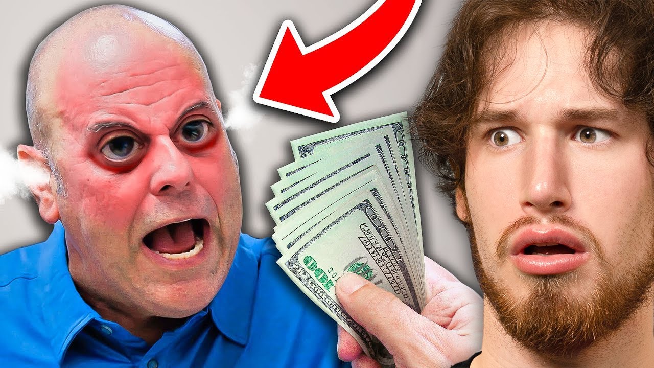 Angry Manager KICKS OUT Fake Mr Beast... - YouTube