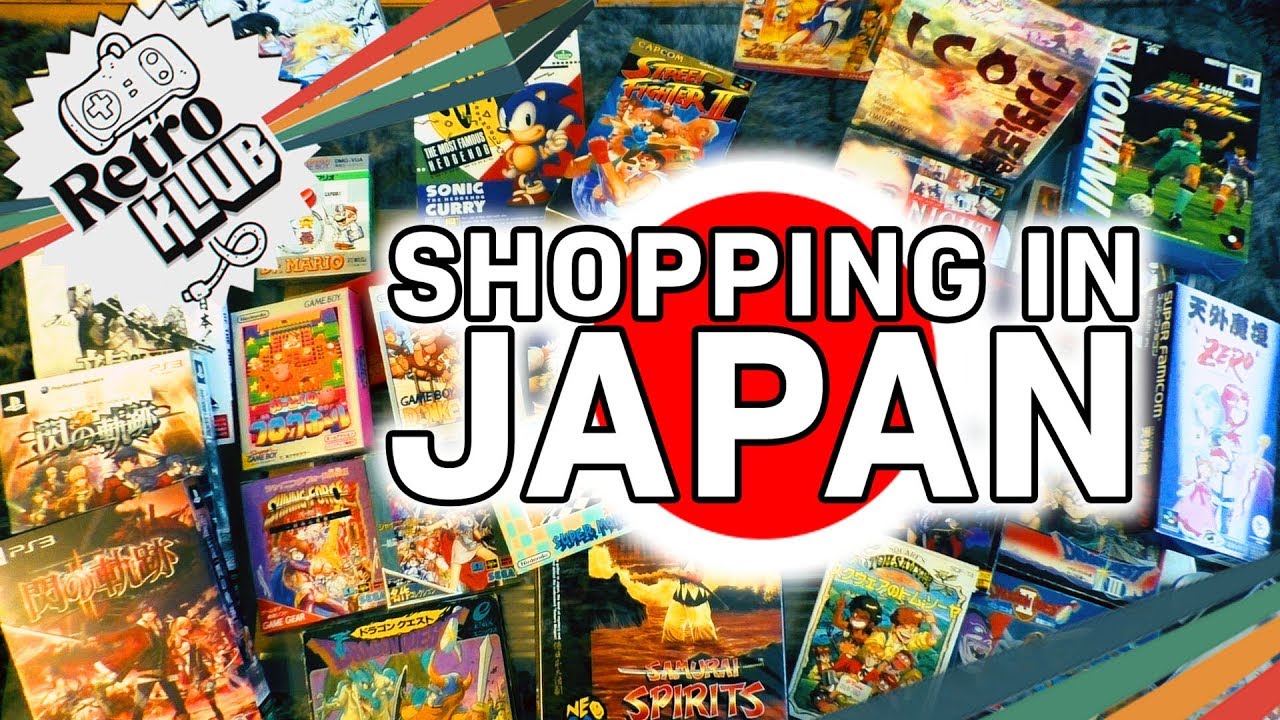 So geht Retro-Game-Shopping in Japan! | Retro Klub - YouTube