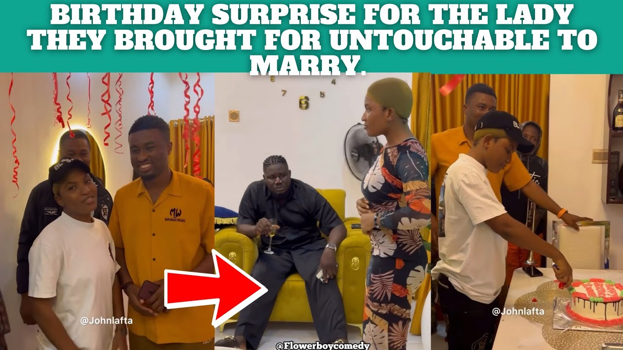 UNTOUCHABLE COMEDIES FRIENDS SURPRISED THE GIRL THEY BROUGHT FOR HIM TO ...