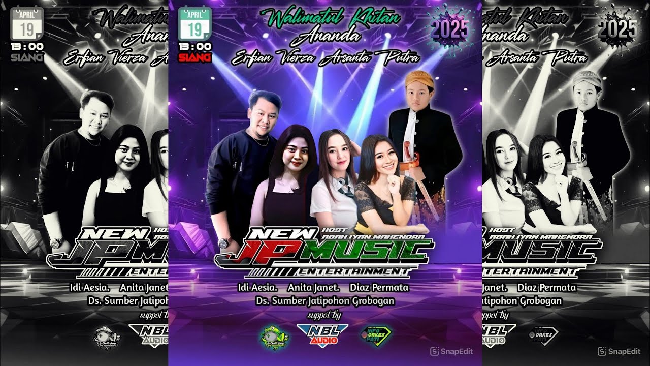 LIVE STREAMING JP MUSIC // WALIMATUL KHITAN EFRIAN VIERZHA ARSANTO ...